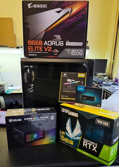 Powerhouse Gaming PC Build Featuring AMD Ryzen 7 5700X | Custom PC ...